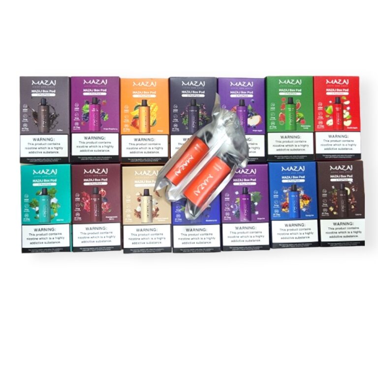 Mazaj Box Pod by now 3000 Puffs | Top Flavors Available